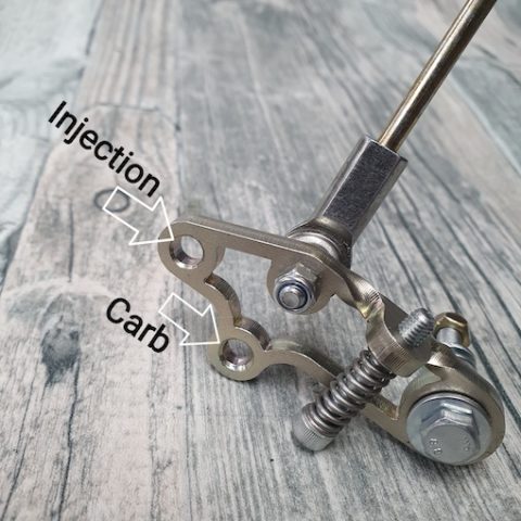 BB-366 LHD Latebay combination throttle kit (Carburettor and Injection ...